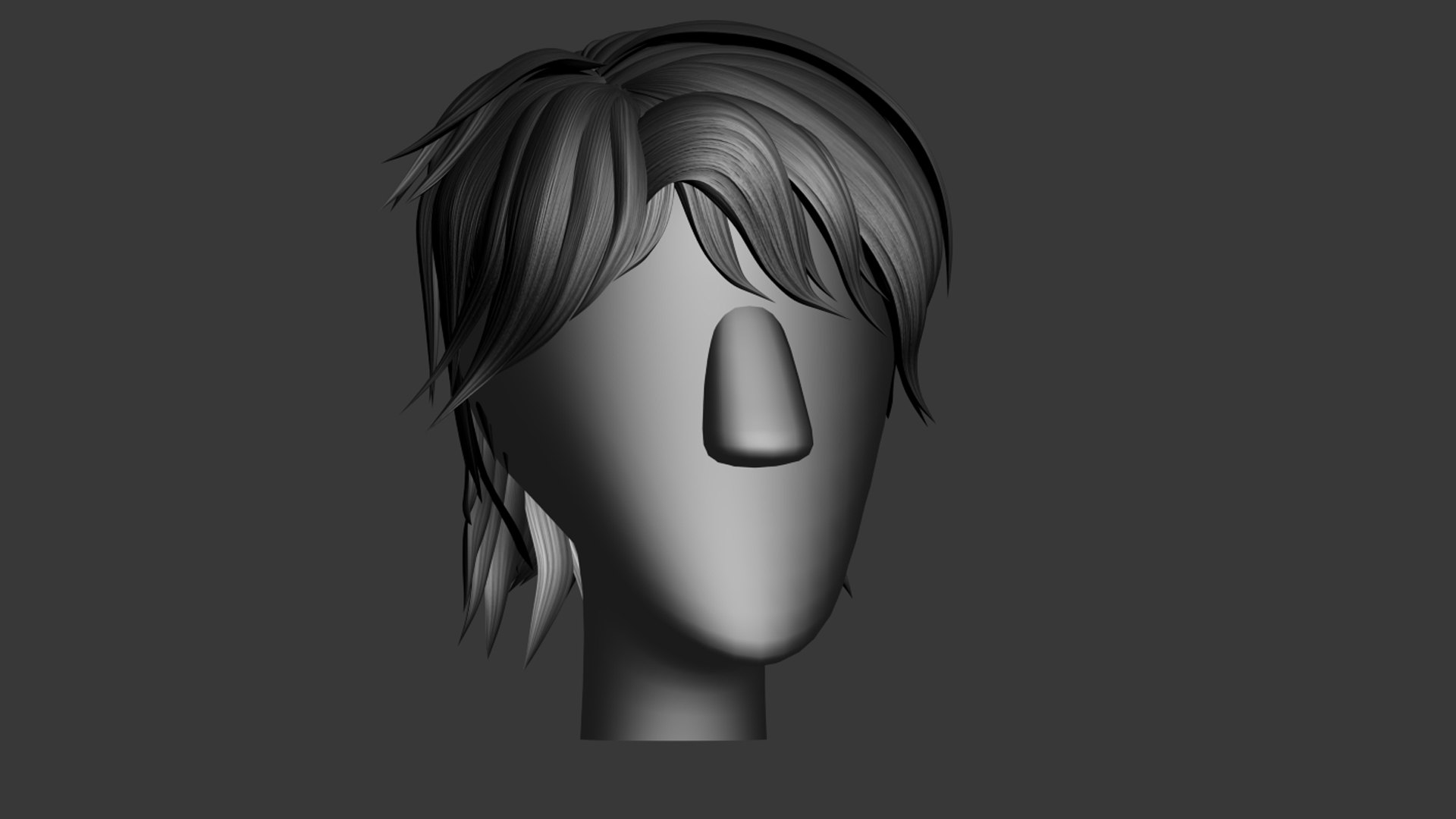 Stylized hair factory 3D model - TurboSquid 1700281