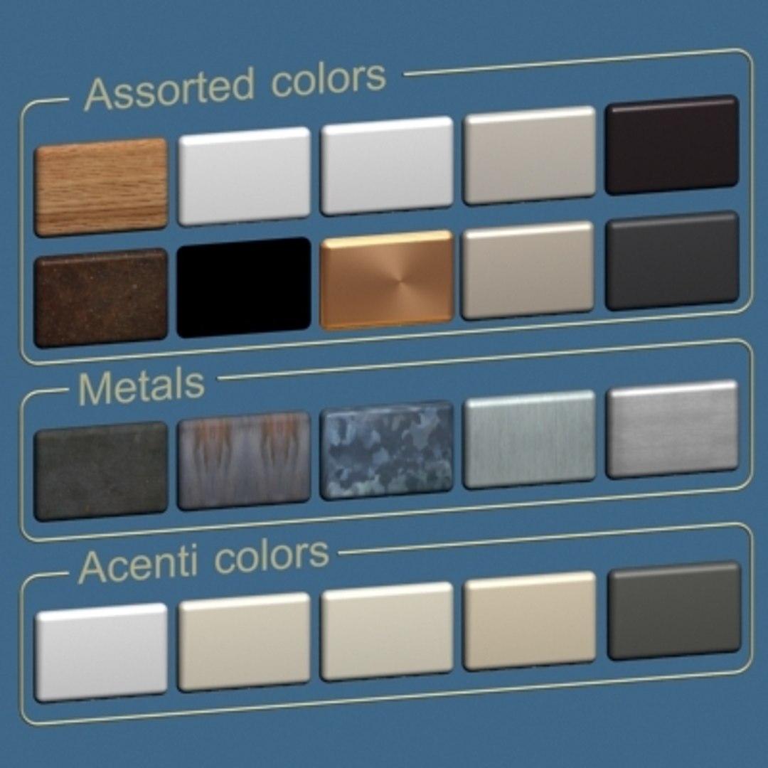 3d Common Decora Wall Plates Model