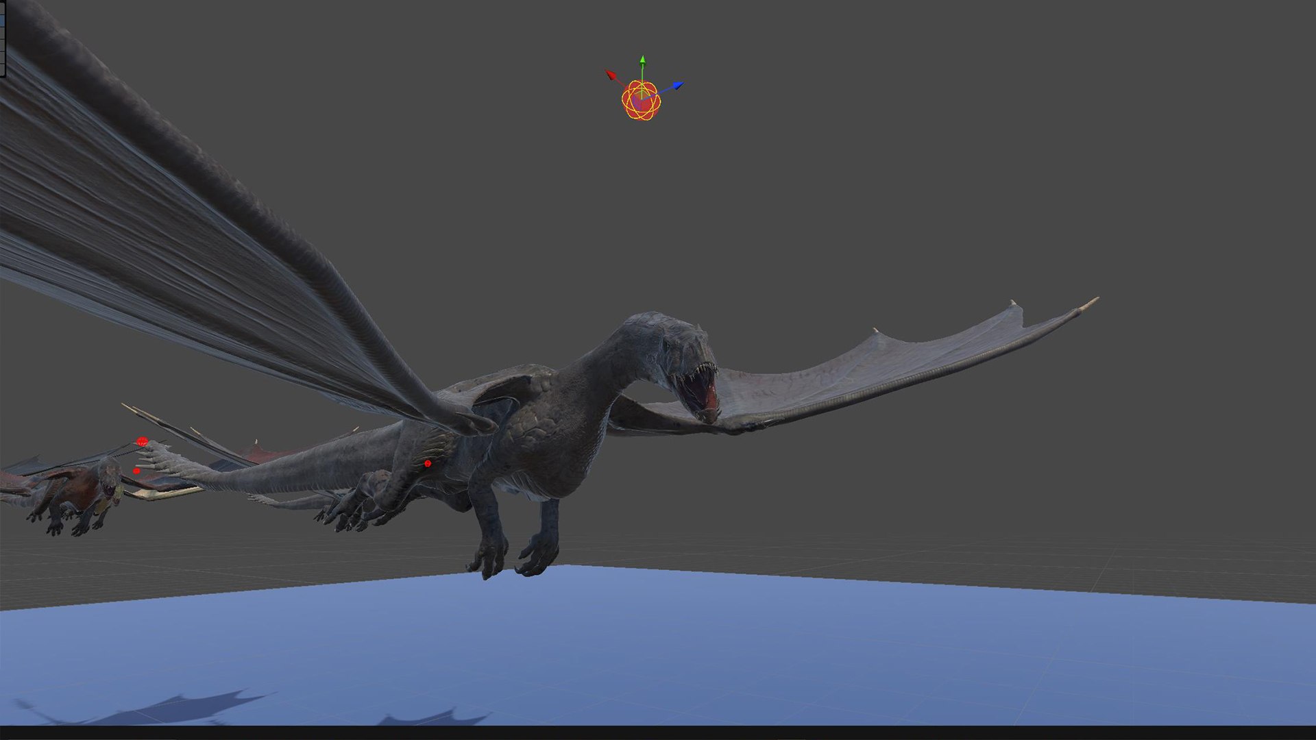 3D Model Iron Fire Dragon - Unity Project - TurboSquid 2250406