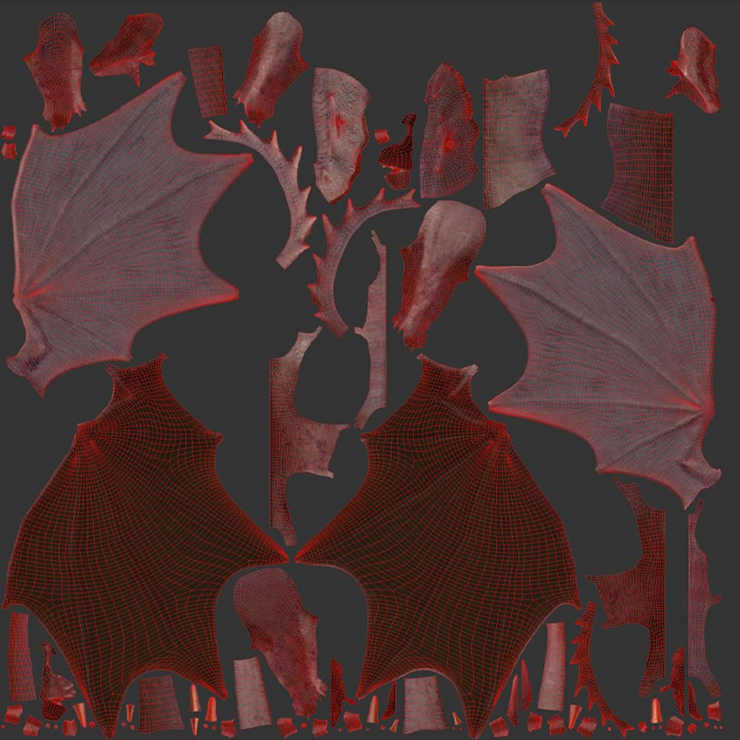 3D Model Iron Fire Dragon - Unity Project - TurboSquid 2250406