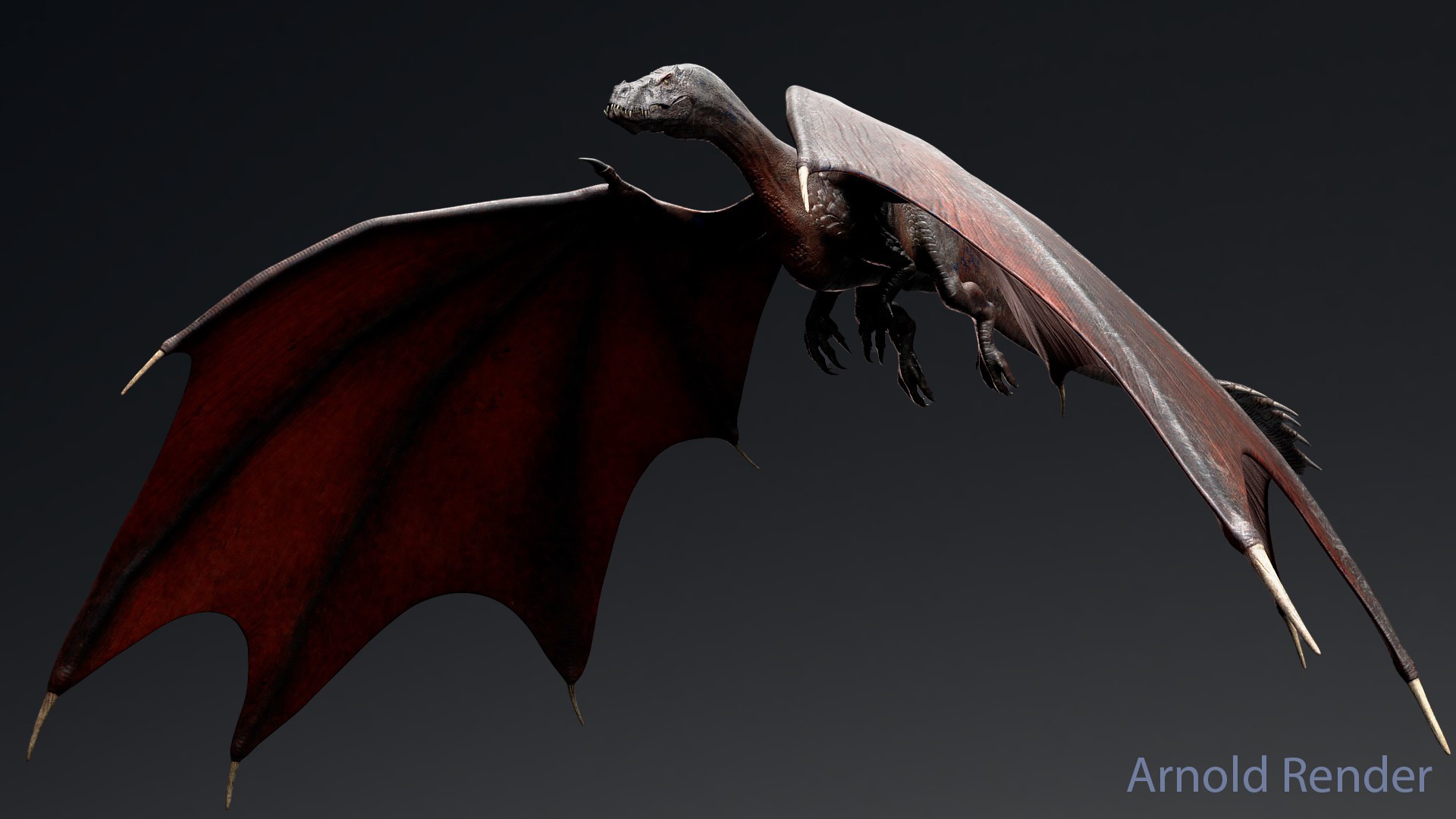 3D Model Iron Fire Dragon - Unity Project - TurboSquid 2250406