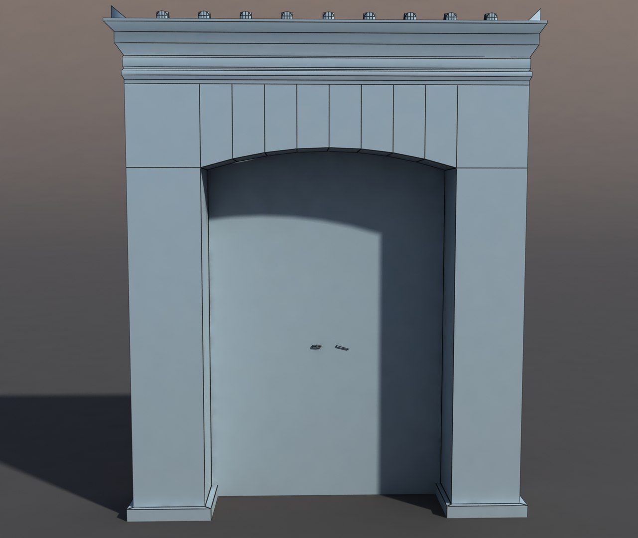 3d model door portal