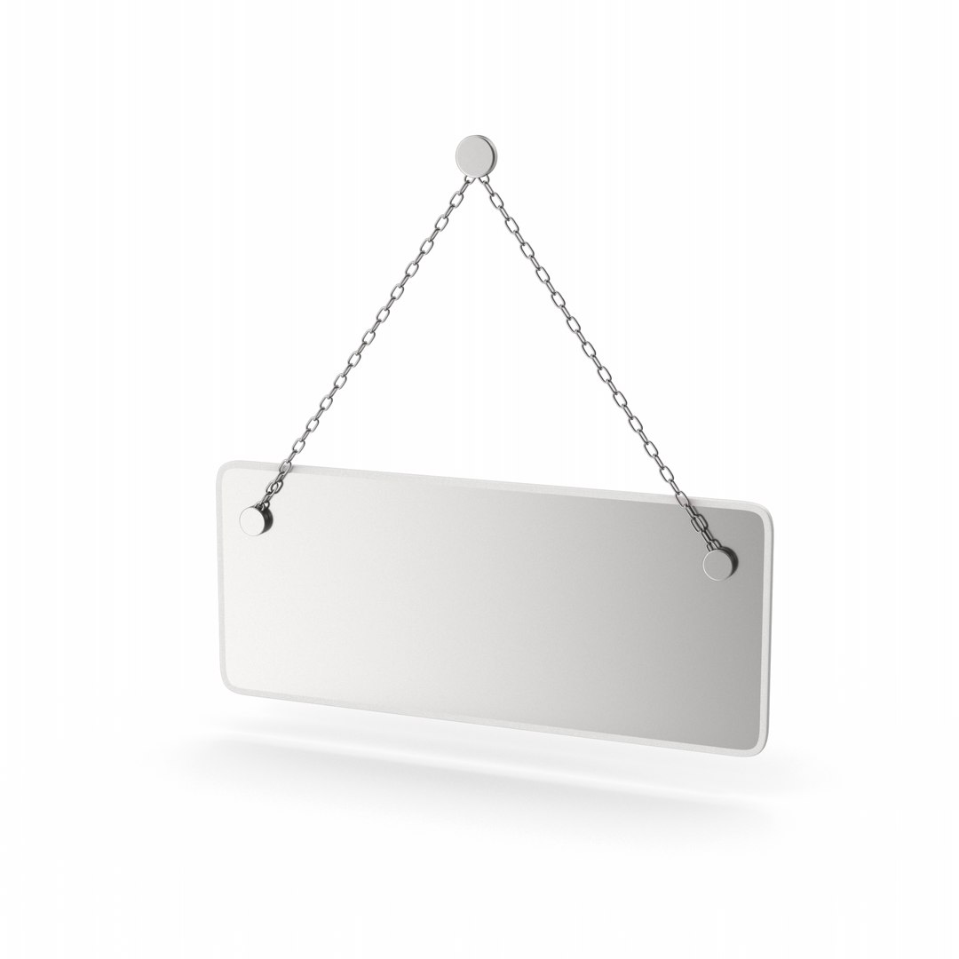 For Sale Hanging Sign 3D Model - TurboSquid 2001615