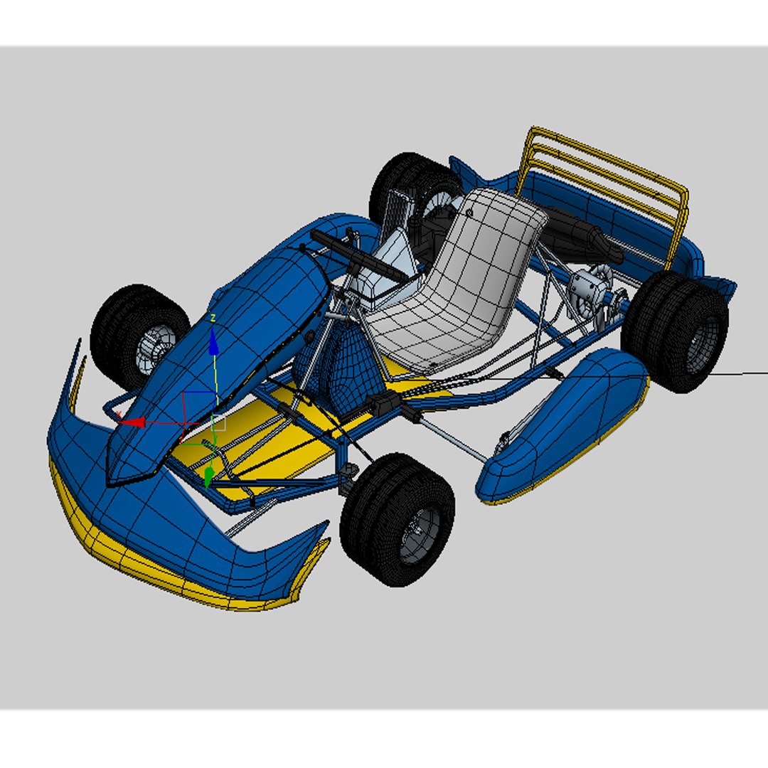 Free 3D Kart - TurboSquid 1516322