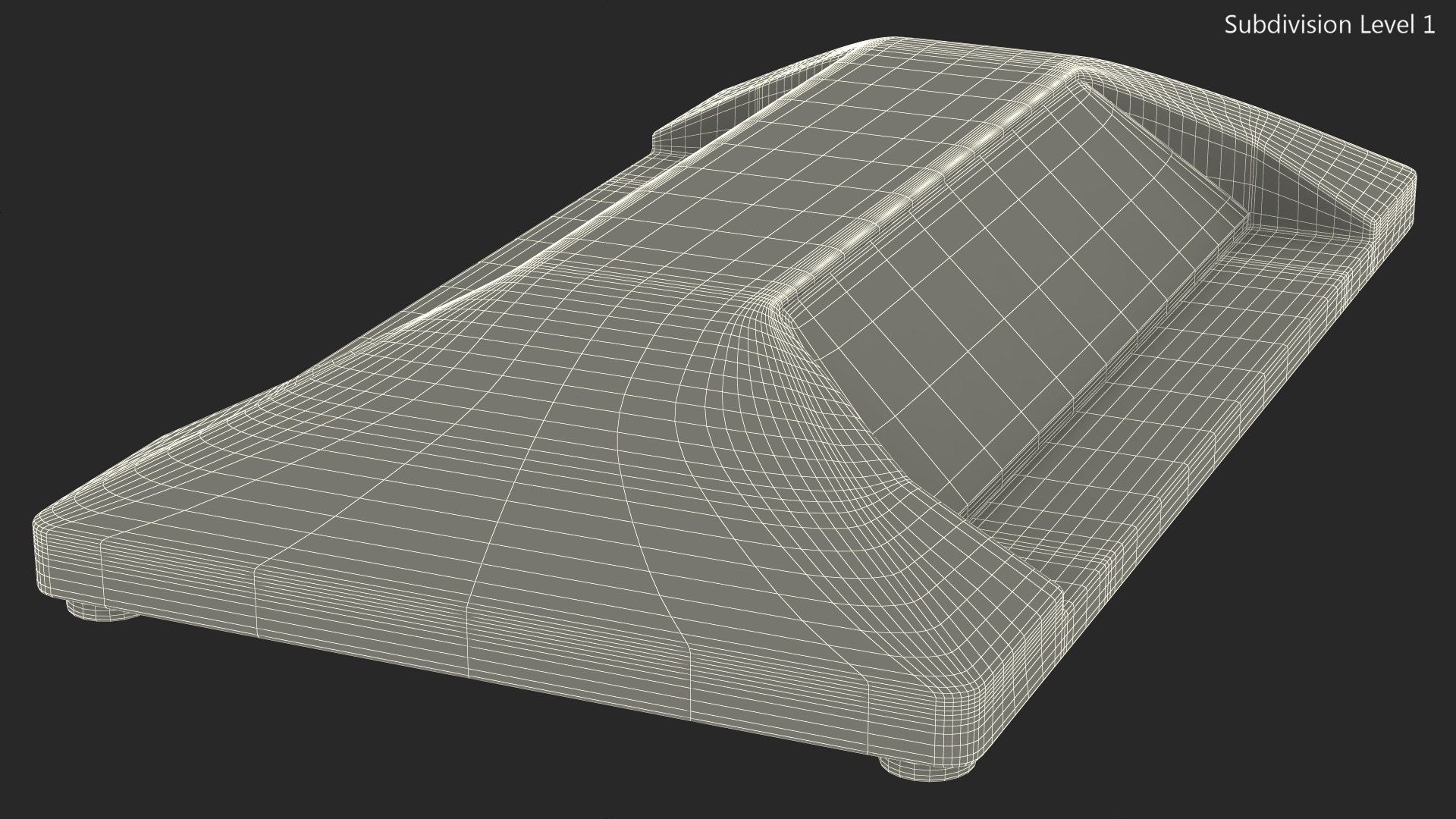 3D Aluminum Raised Pavement Marker Model - TurboSquid 2068416