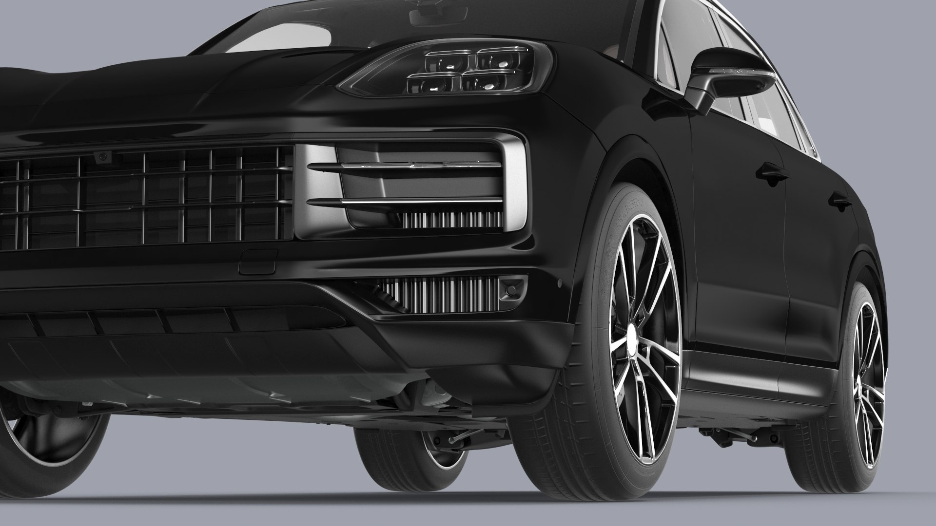 Luxury Black European Crossover 3D Model - TurboSquid 2134067