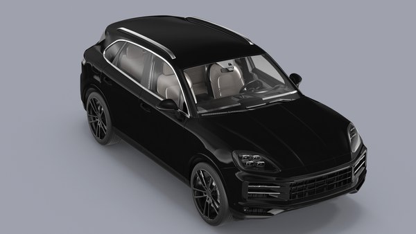 modelo 3d Crossover europeo negro de lujo - TurboSquid 2134067