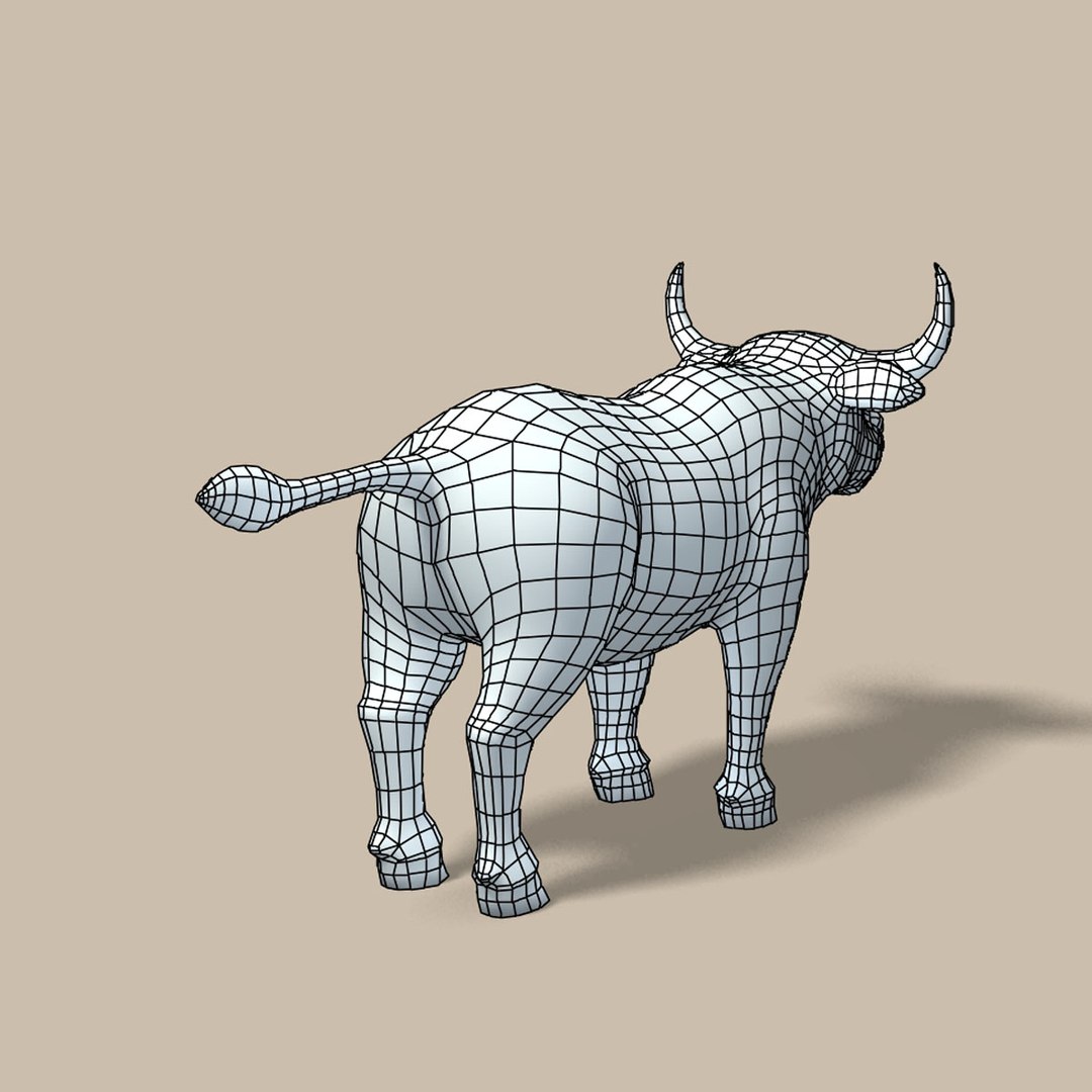 Cattle Model - TurboSquid 1238303