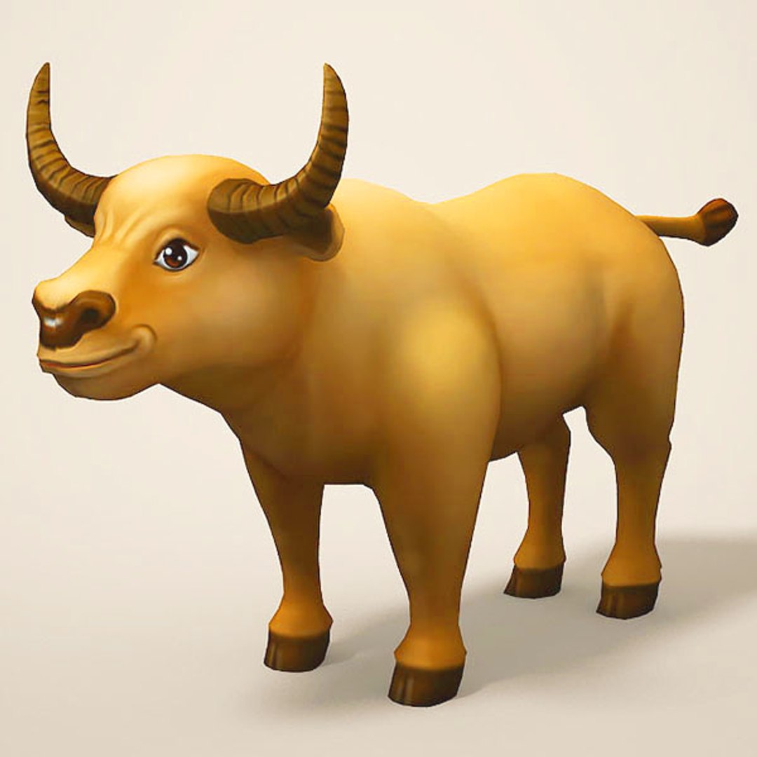 Cattle Model - TurboSquid 1238303