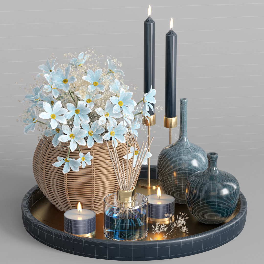 Decorative Set23 3D Model - TurboSquid 1898054