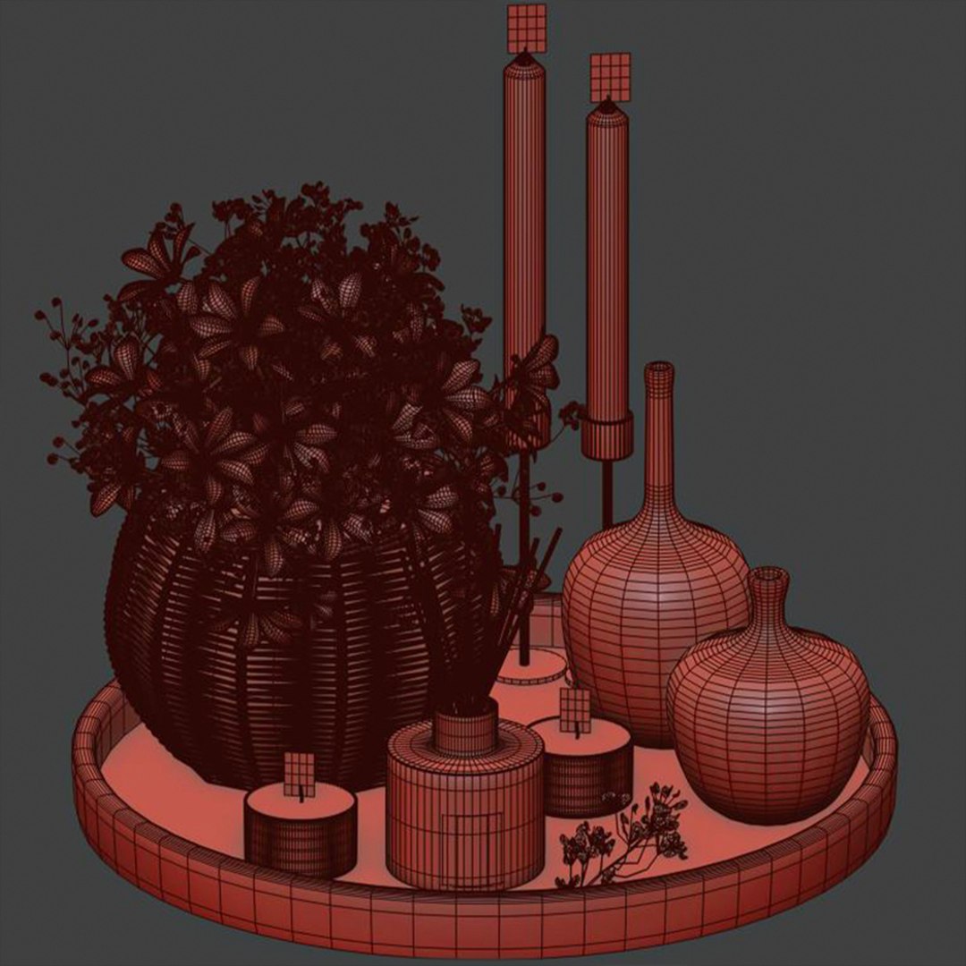 Decorative Set23 3D Model - TurboSquid 1898054