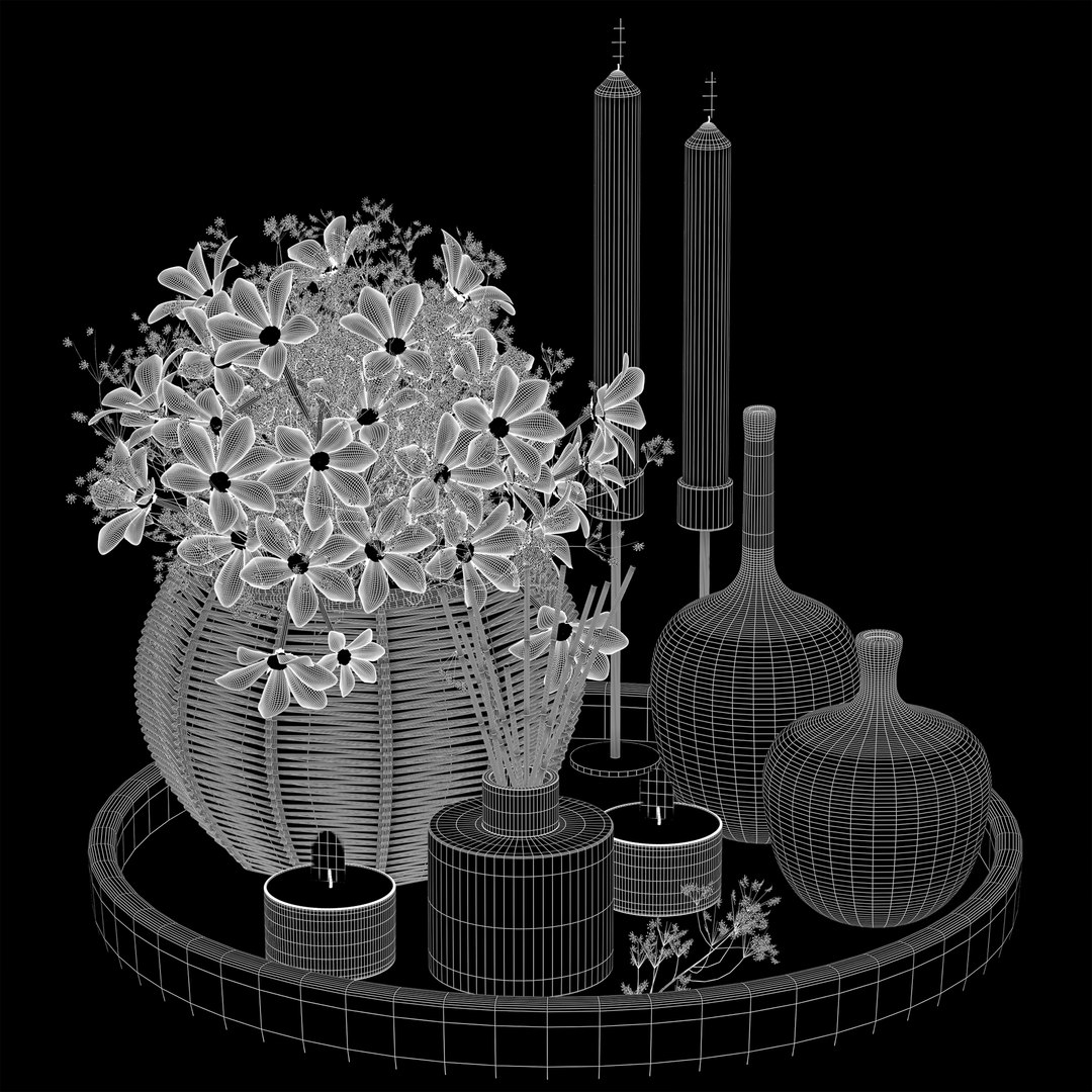 Decorative Set23 3D Model - TurboSquid 1898054