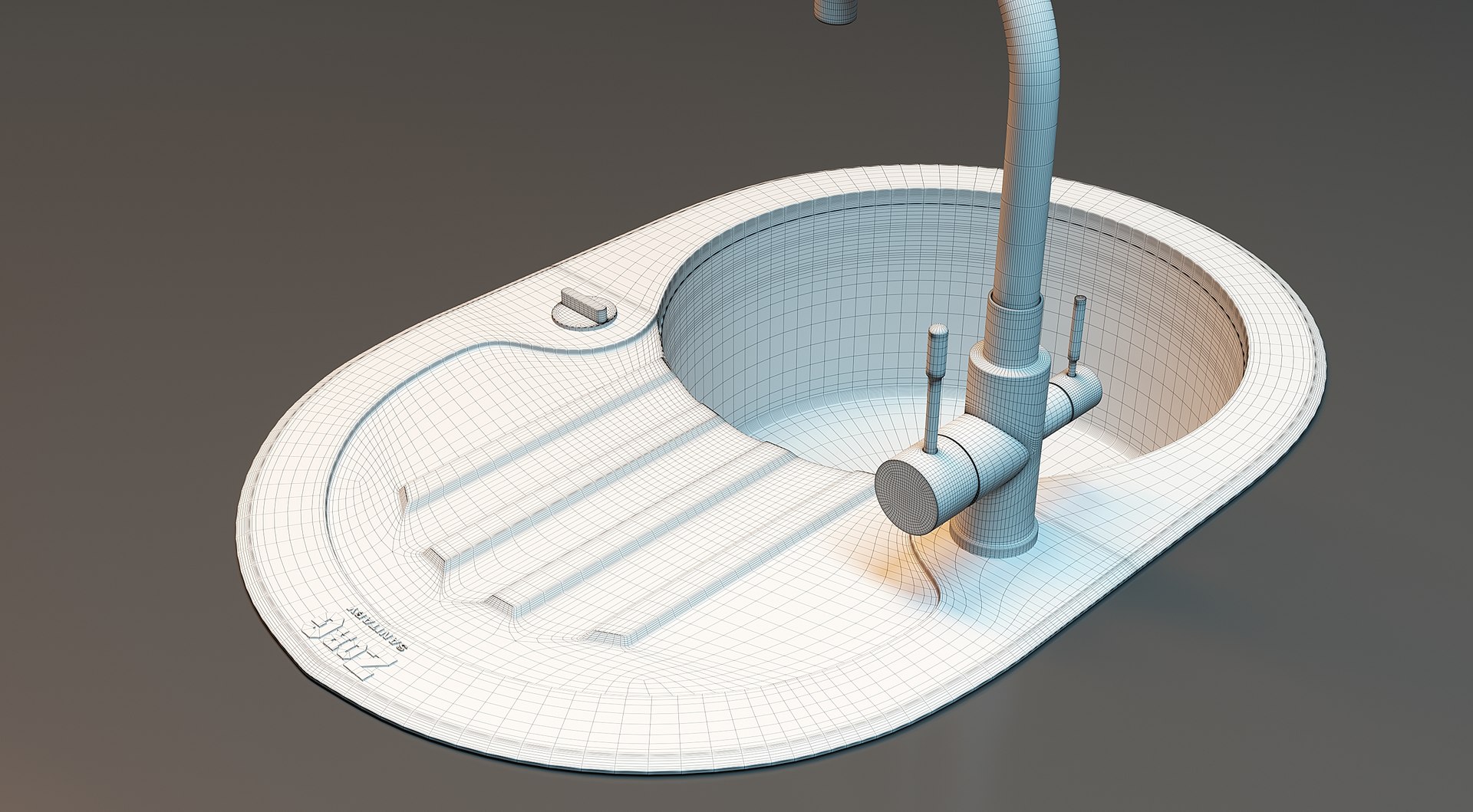 3D Tap For The Kitchen Model - TurboSquid 2027327