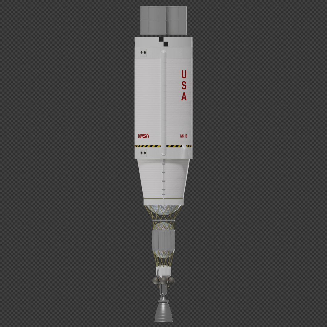 3D NASA Nuclear Shuttle - TurboSquid 2075586