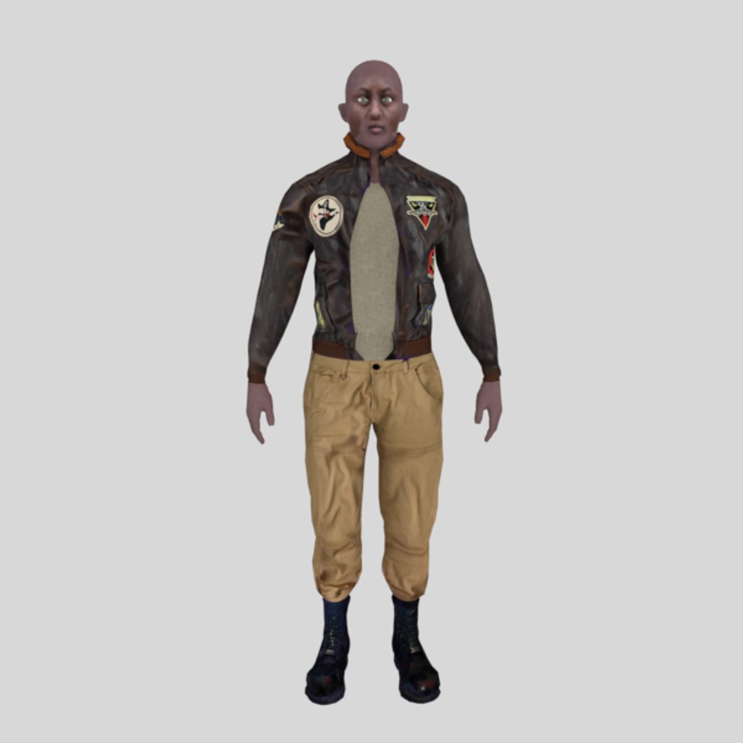 Human low 3D model - TurboSquid 1264696