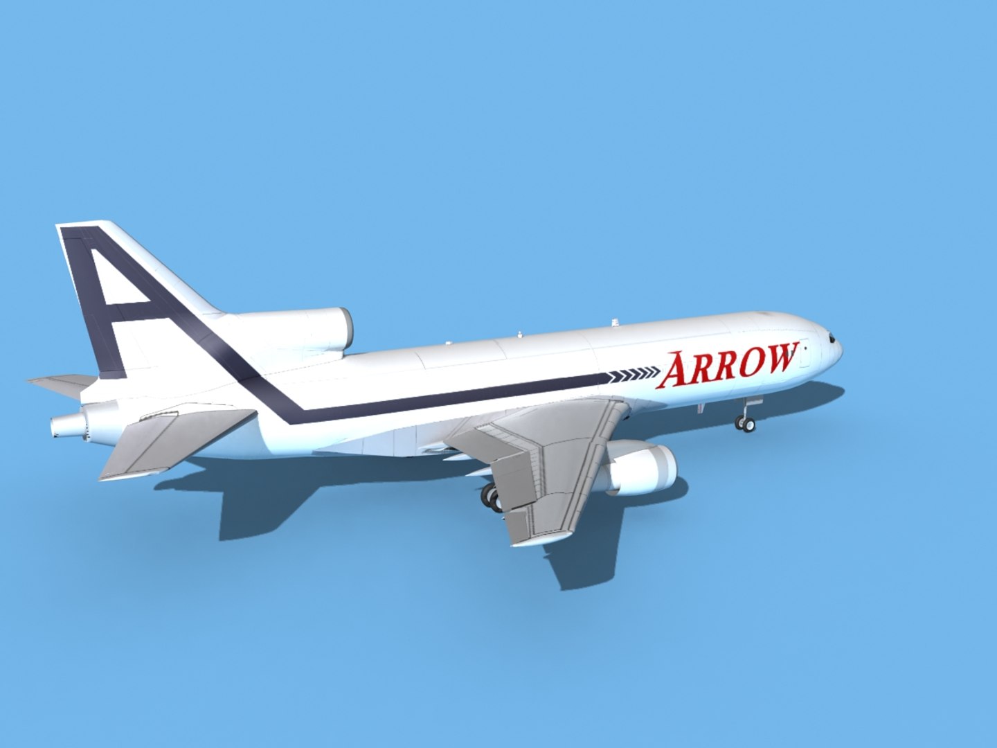 Lockheed l-1011-10 model - TurboSquid 1488861