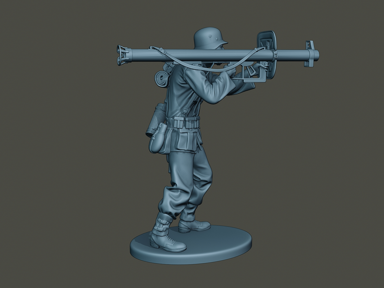 German soldier ww2 shoot 3D model - TurboSquid 1510144