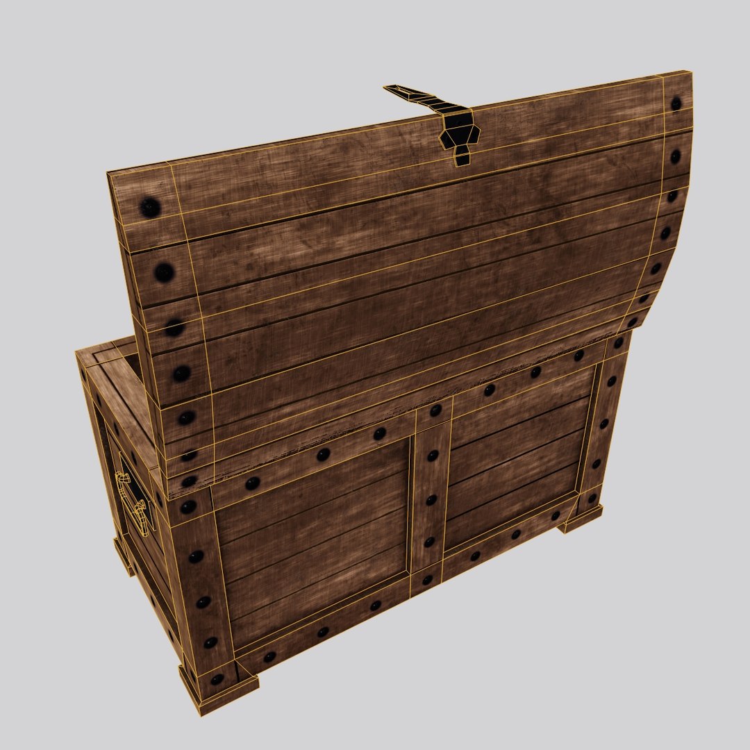 Pbr Chest 3D Model - TurboSquid 1226831