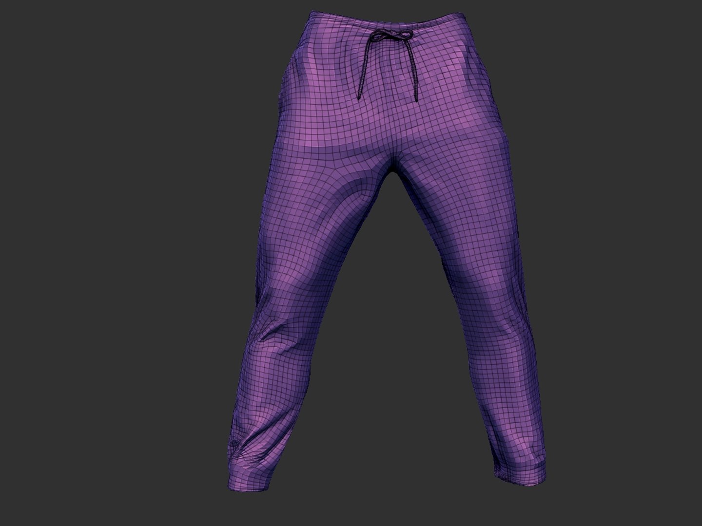 Fashionable Pants Model - TurboSquid 1861779