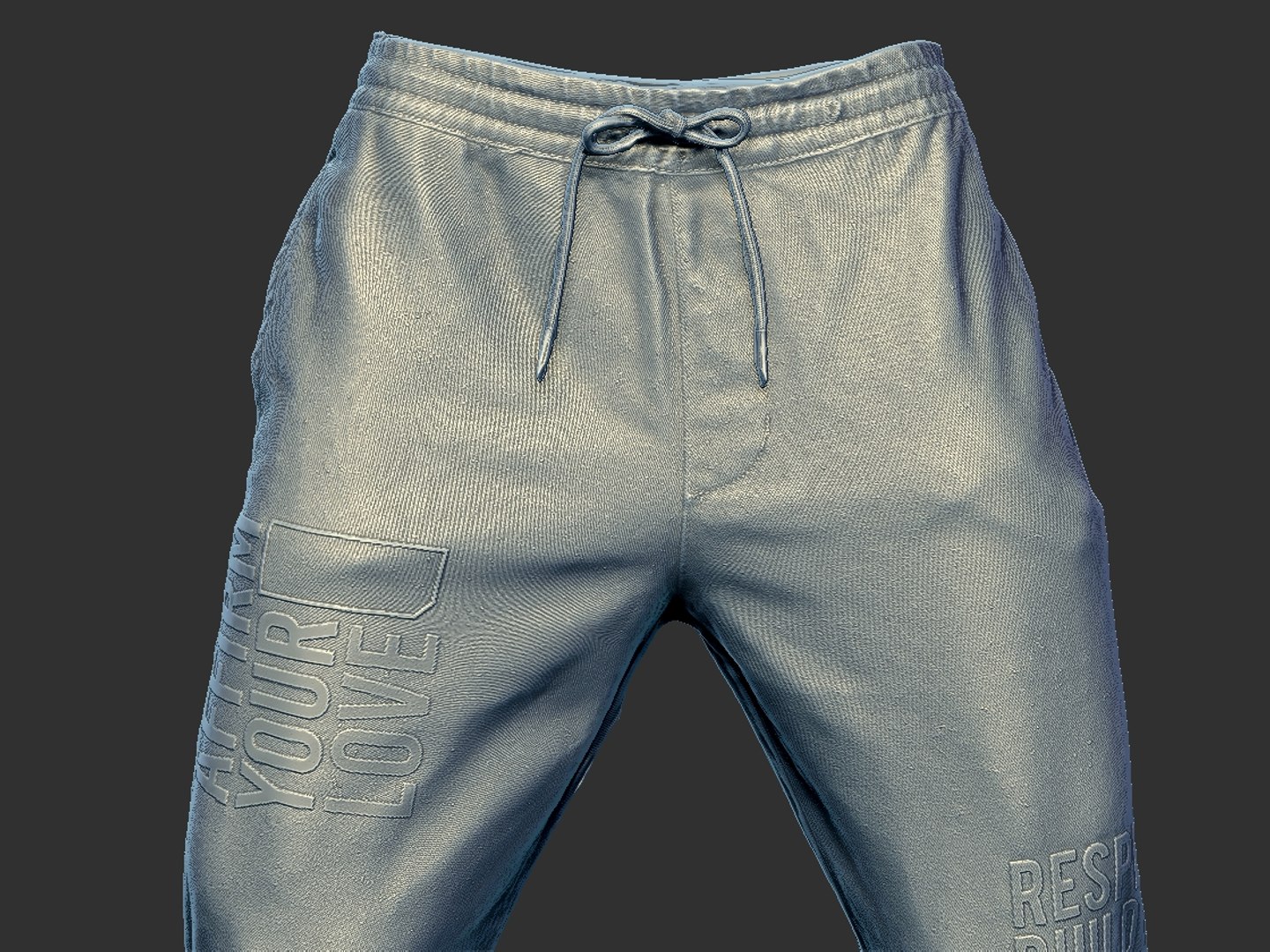 Fashionable Pants Model - TurboSquid 1861779