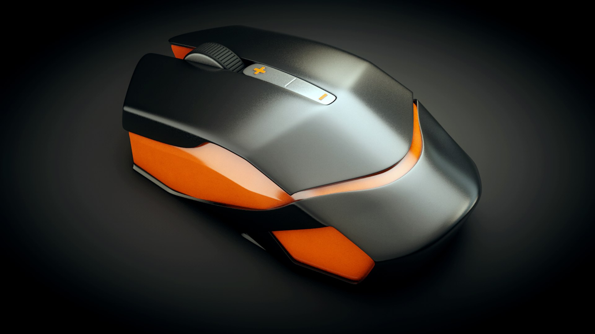 Wireless Gaming Mouse 3d C4d