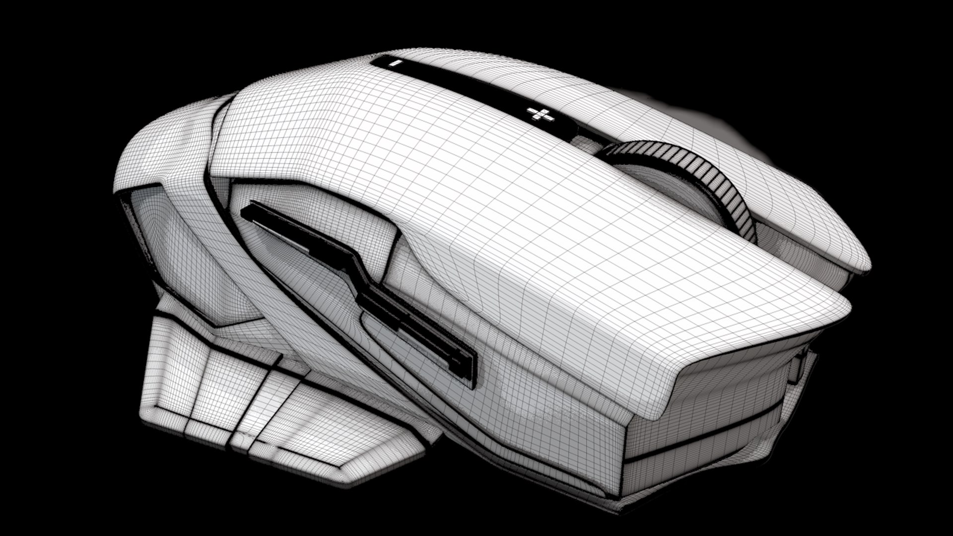 Wireless Gaming Mouse 3d C4d