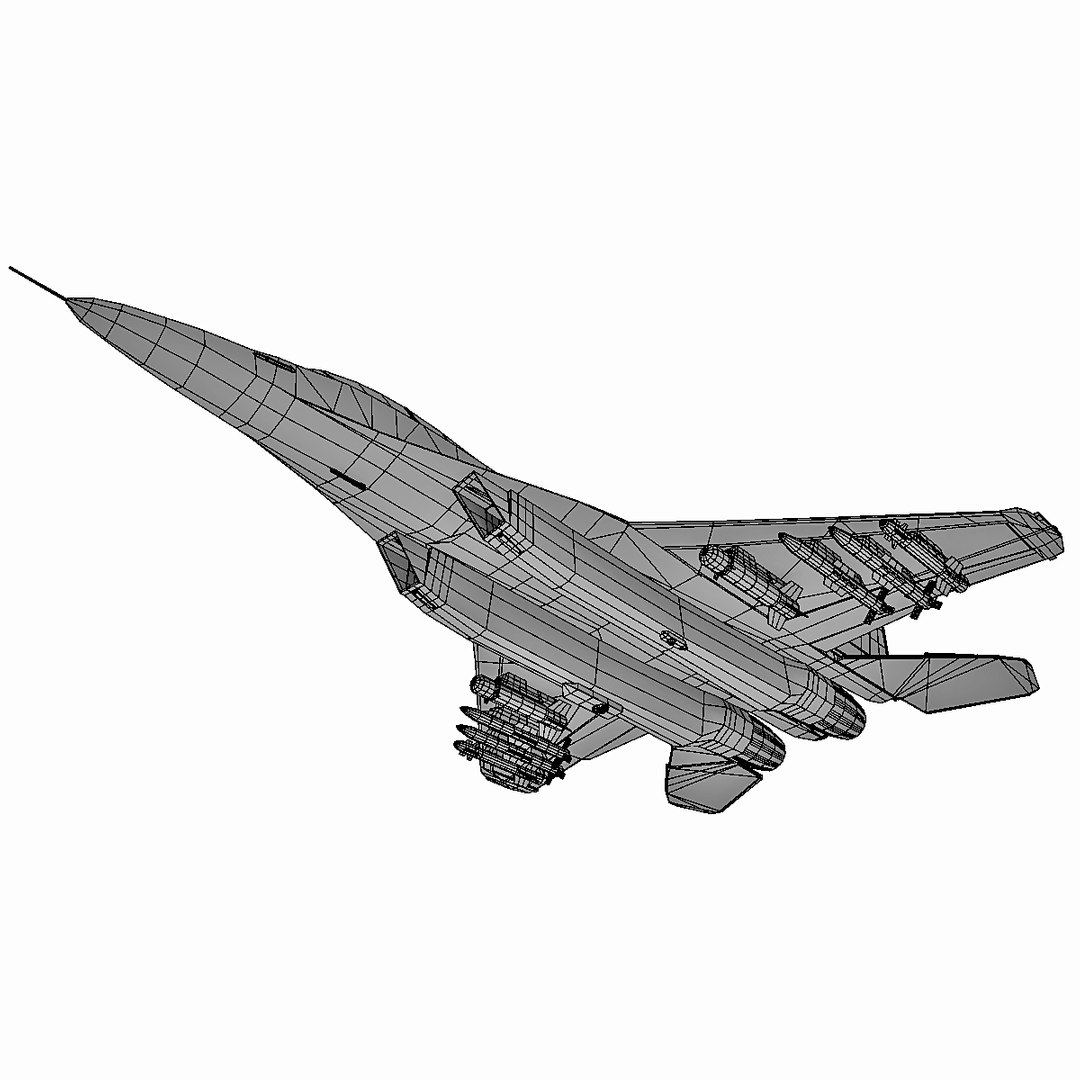 Mig 35 Mig-35 3d Model