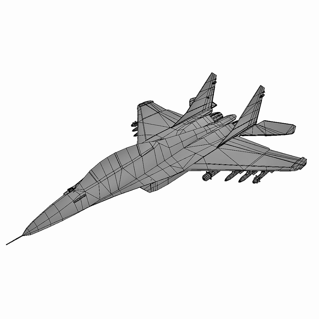 Mig 35 Mig-35 3d Model