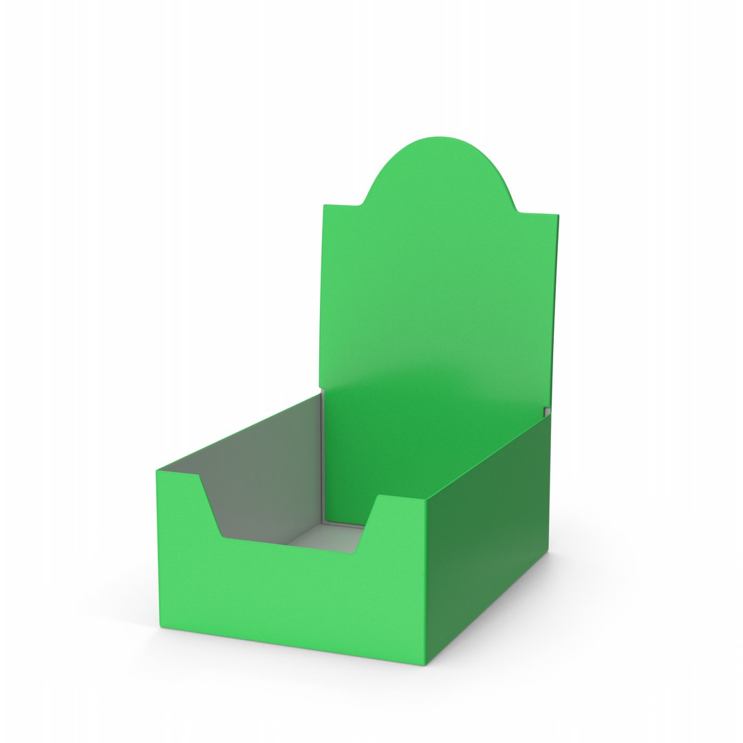 3D model Green Display Box - TurboSquid 2178715