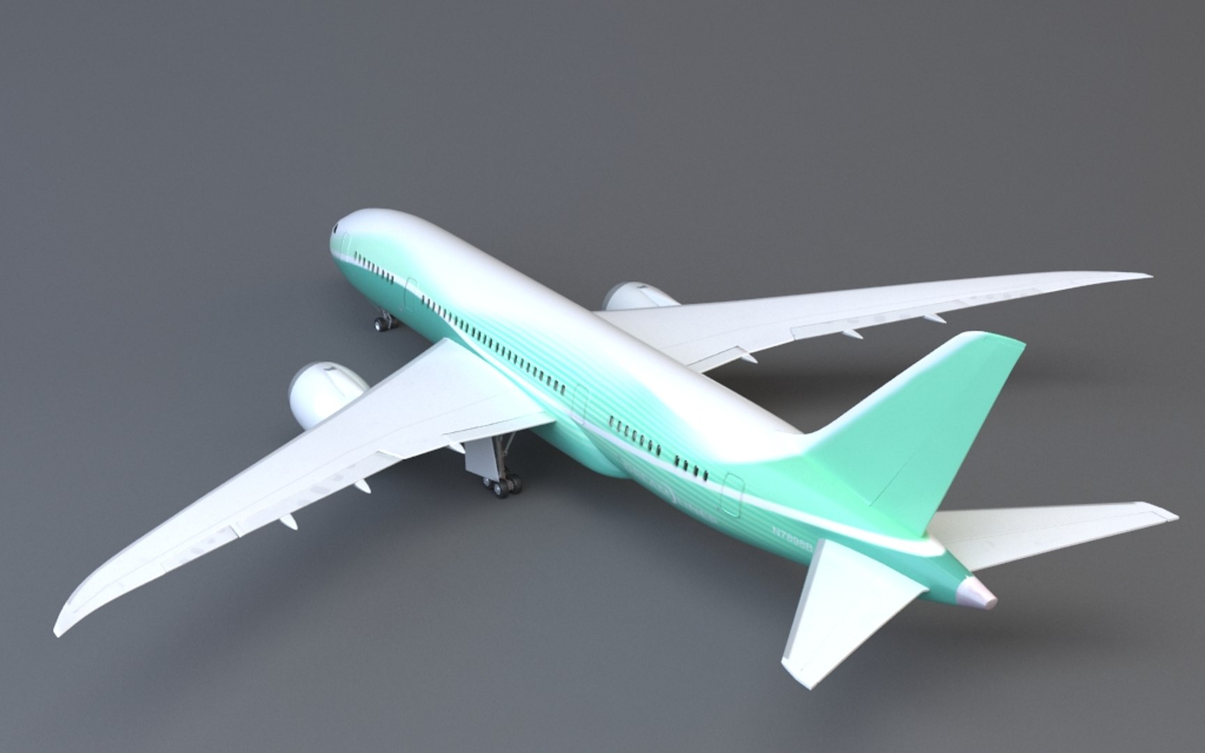 3ds Max Airplane