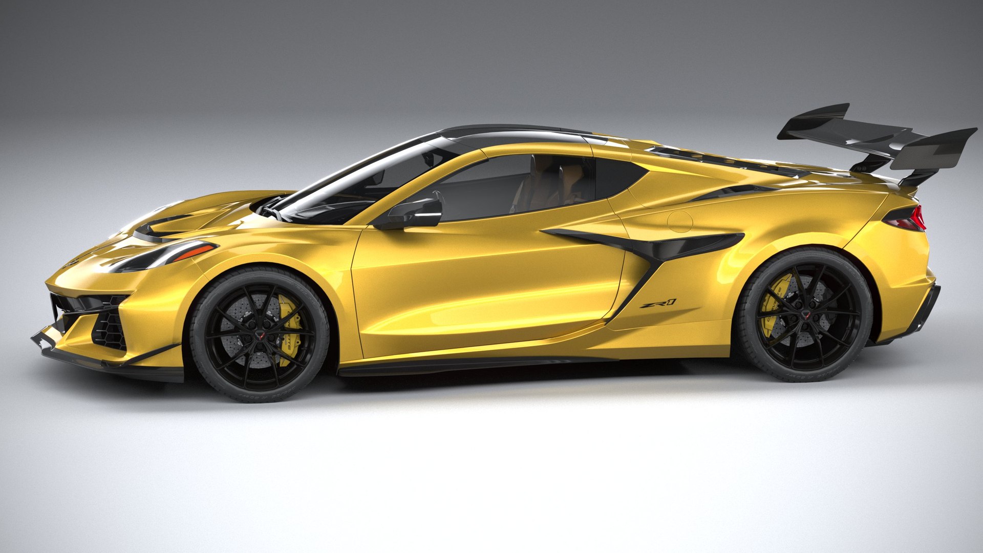 Chevrolet Corvette ZR1 2025 LowPoly Model - TurboSquid 2385534