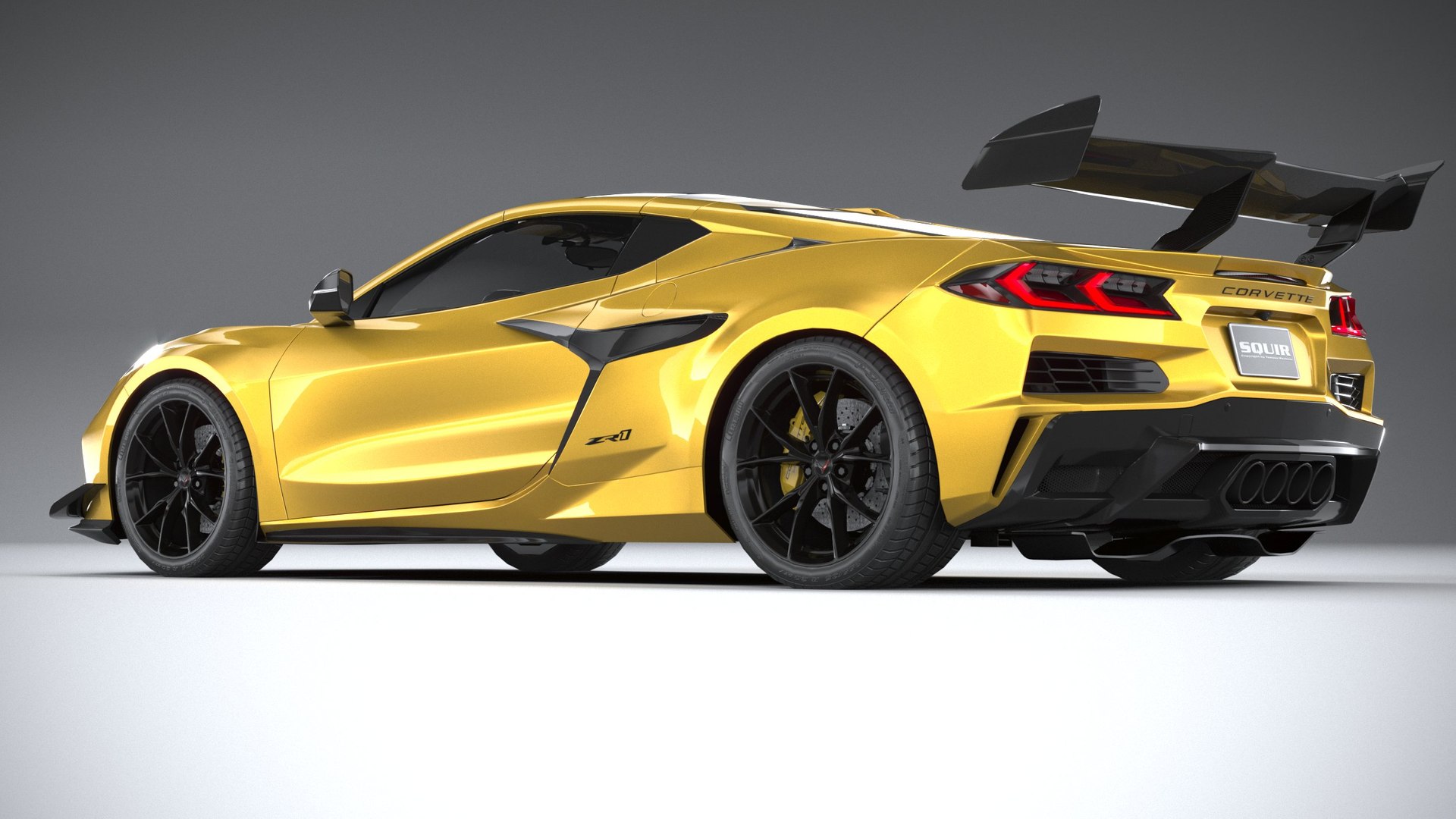 Chevrolet Corvette ZR1 2025 LowPoly Model - TurboSquid 2385534
