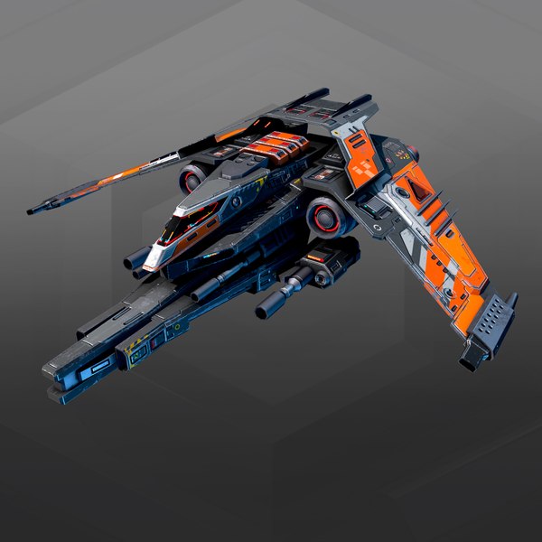 SF REBEL GunShip RF73D模型 - TurboSquid 1292067