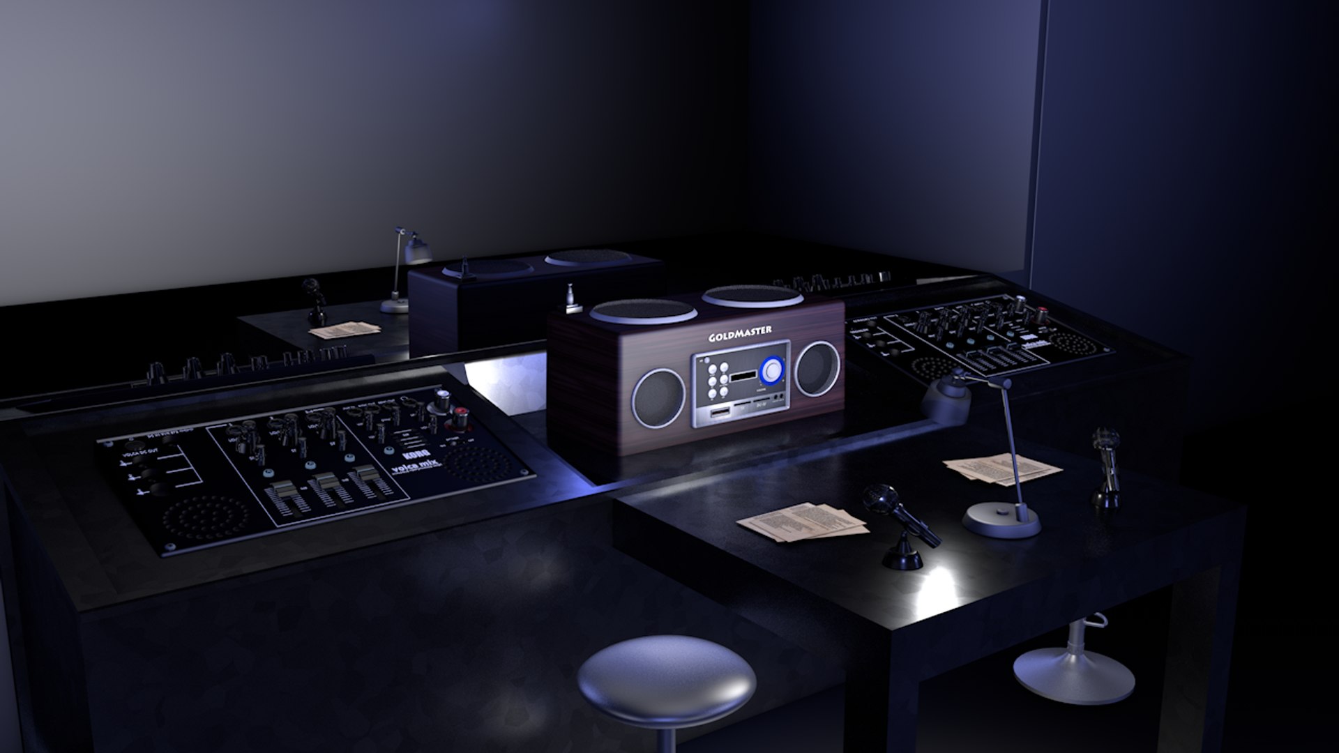 Room Radio 3D Model - TurboSquid 1650575