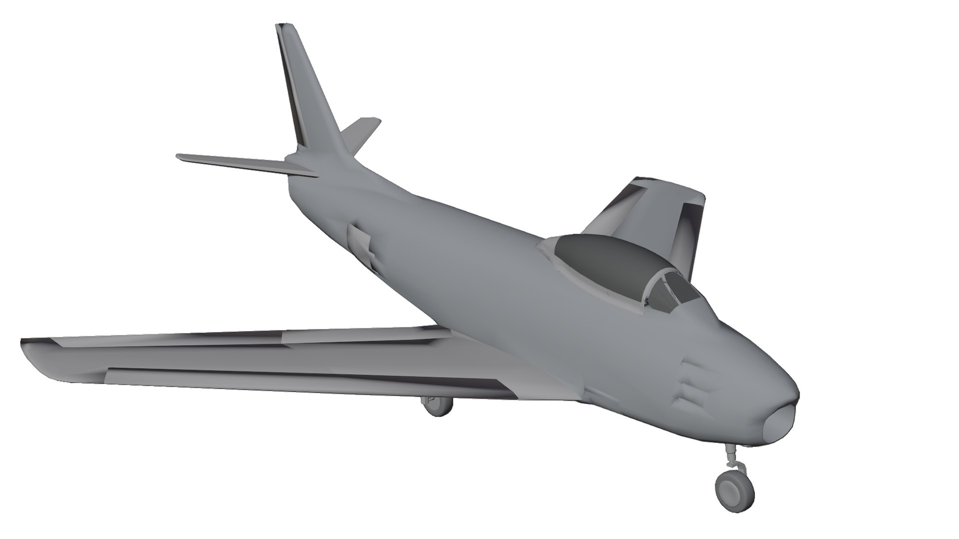 3D F-86 F - TurboSquid 2243379