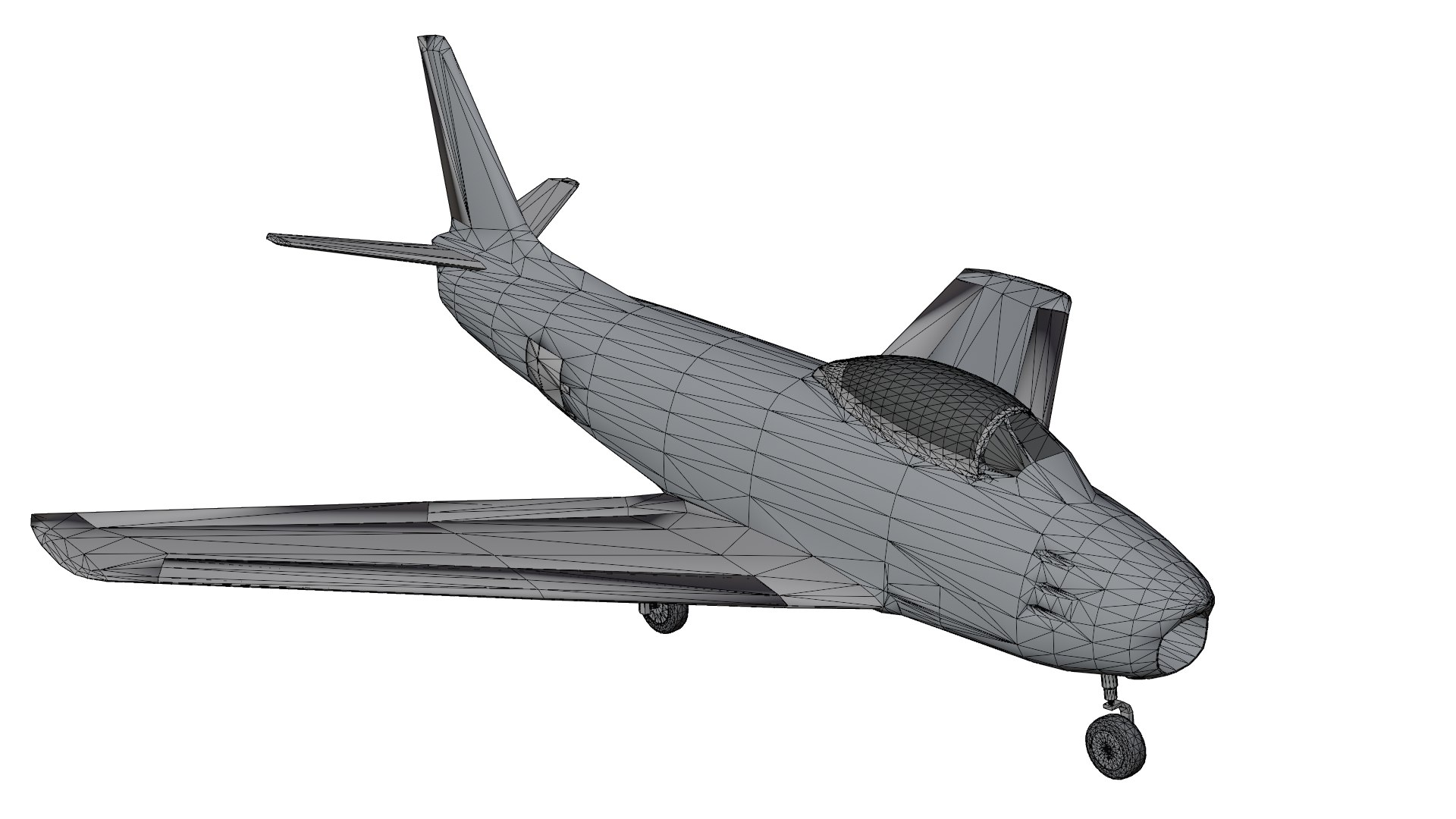 3D F-86 F - TurboSquid 2243379