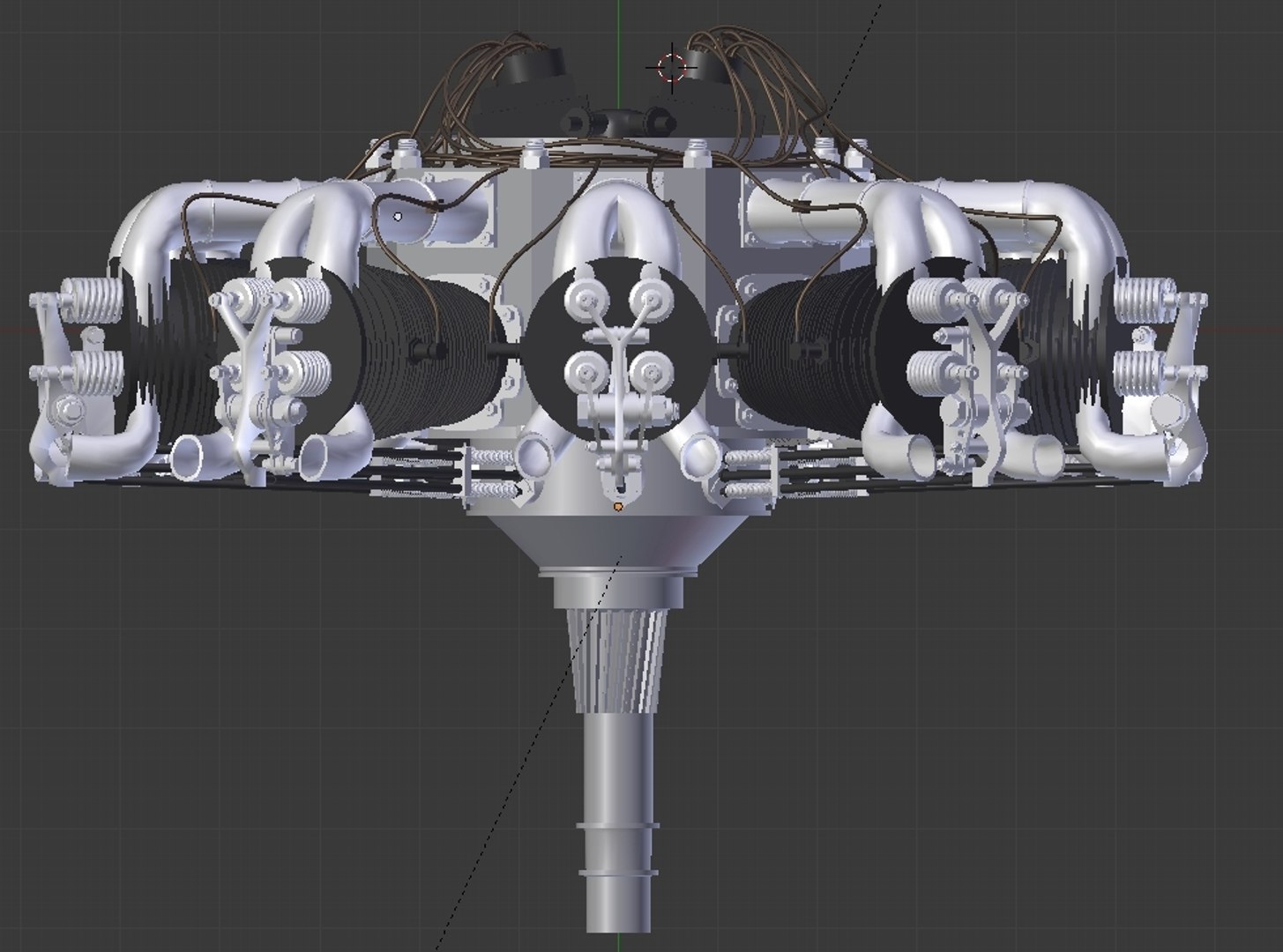 3ds max radial engine