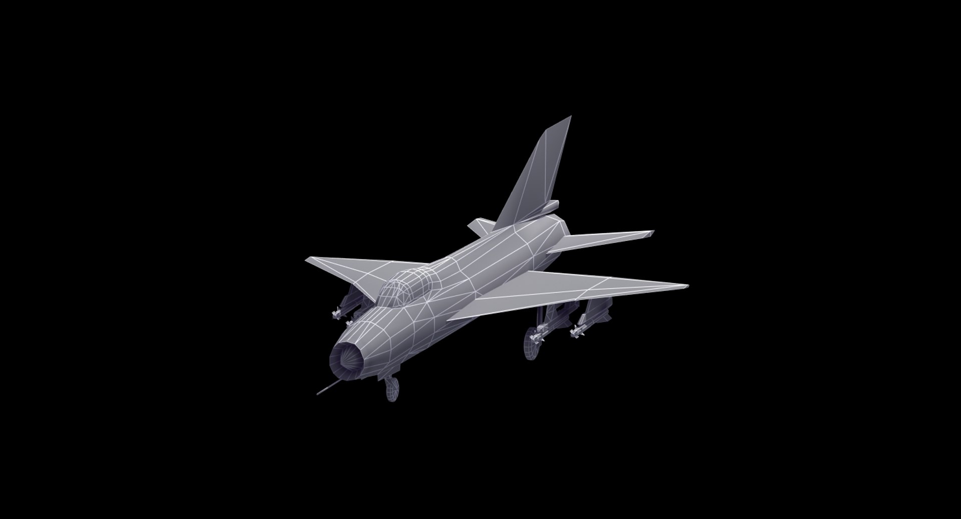 Plaaf j-7 fishbed fighter 3D model - TurboSquid 1192872