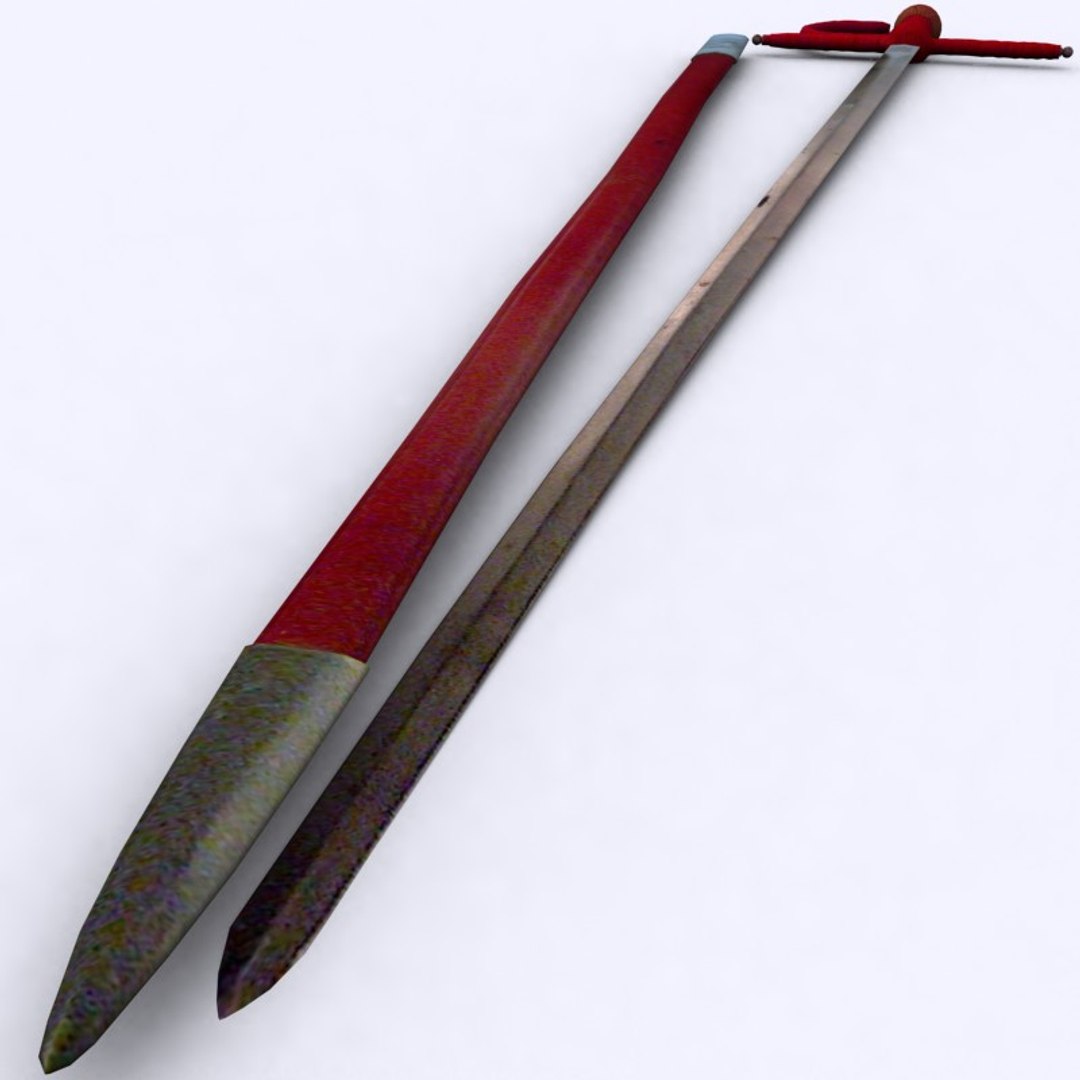 torero sword 3d model