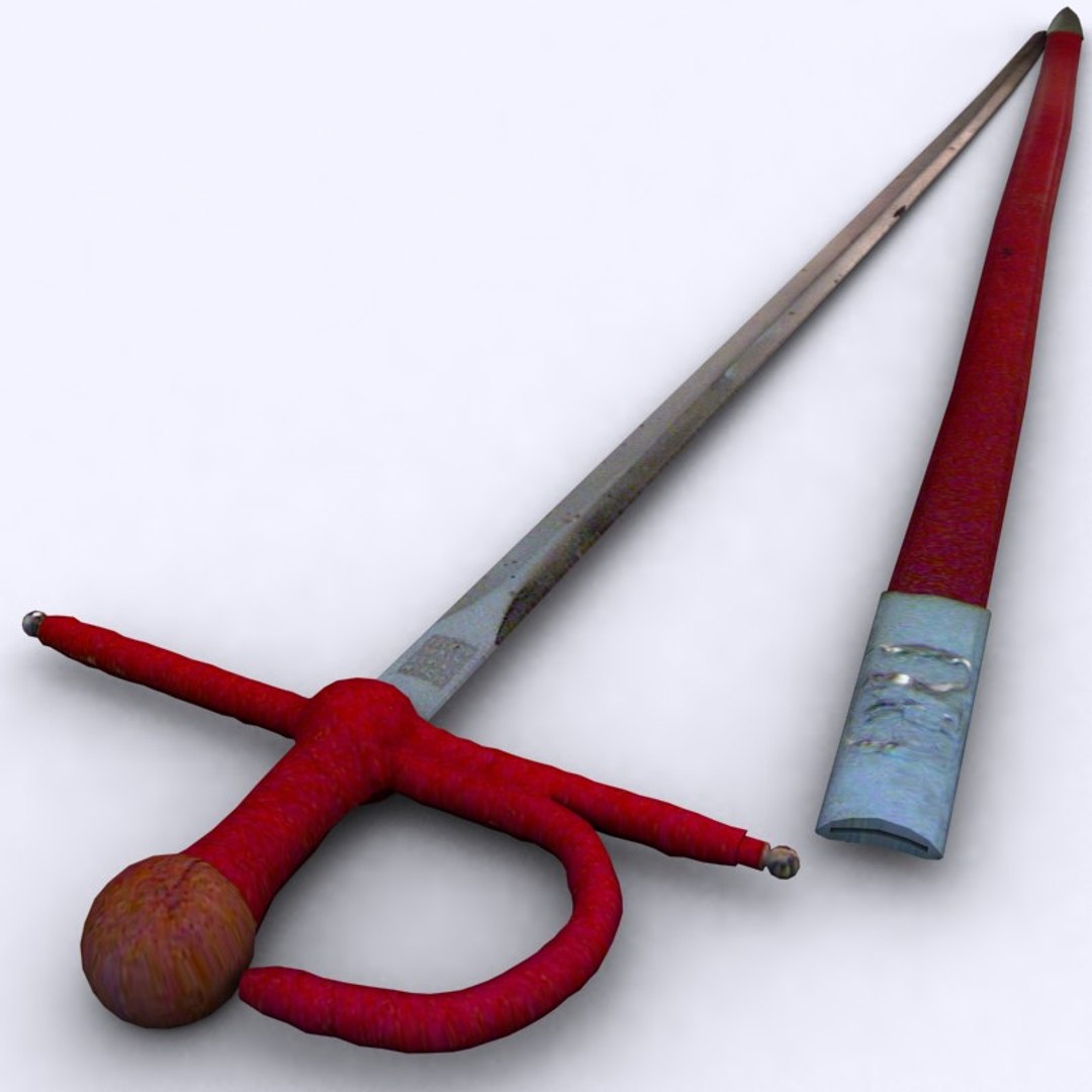 torero sword 3d model