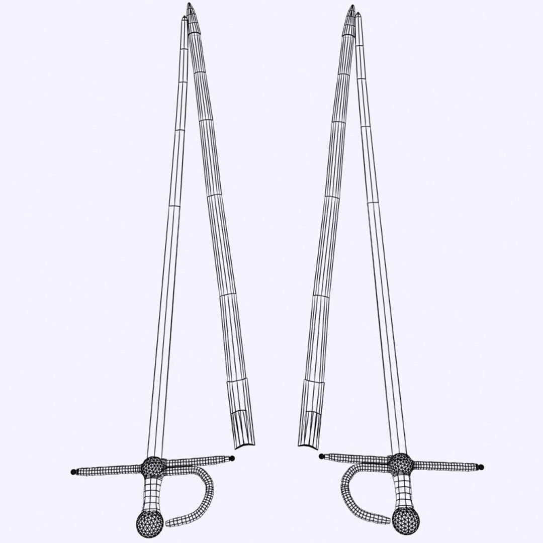 torero sword 3d model