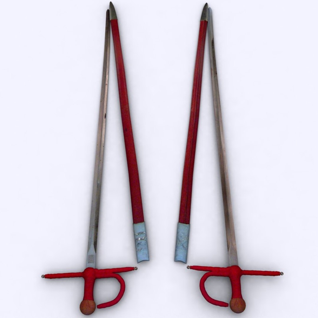 torero sword 3d model