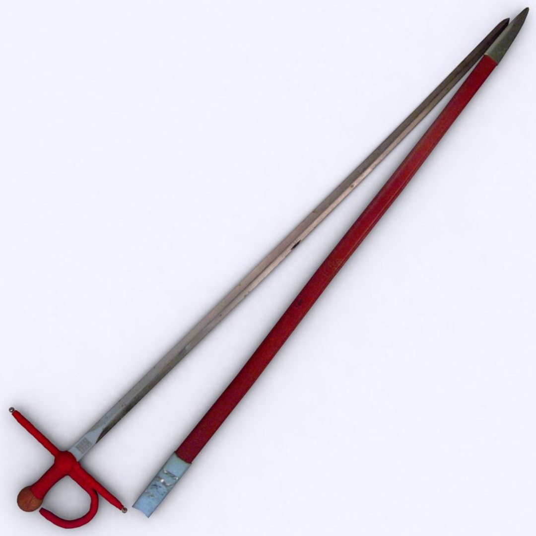 torero sword 3d model