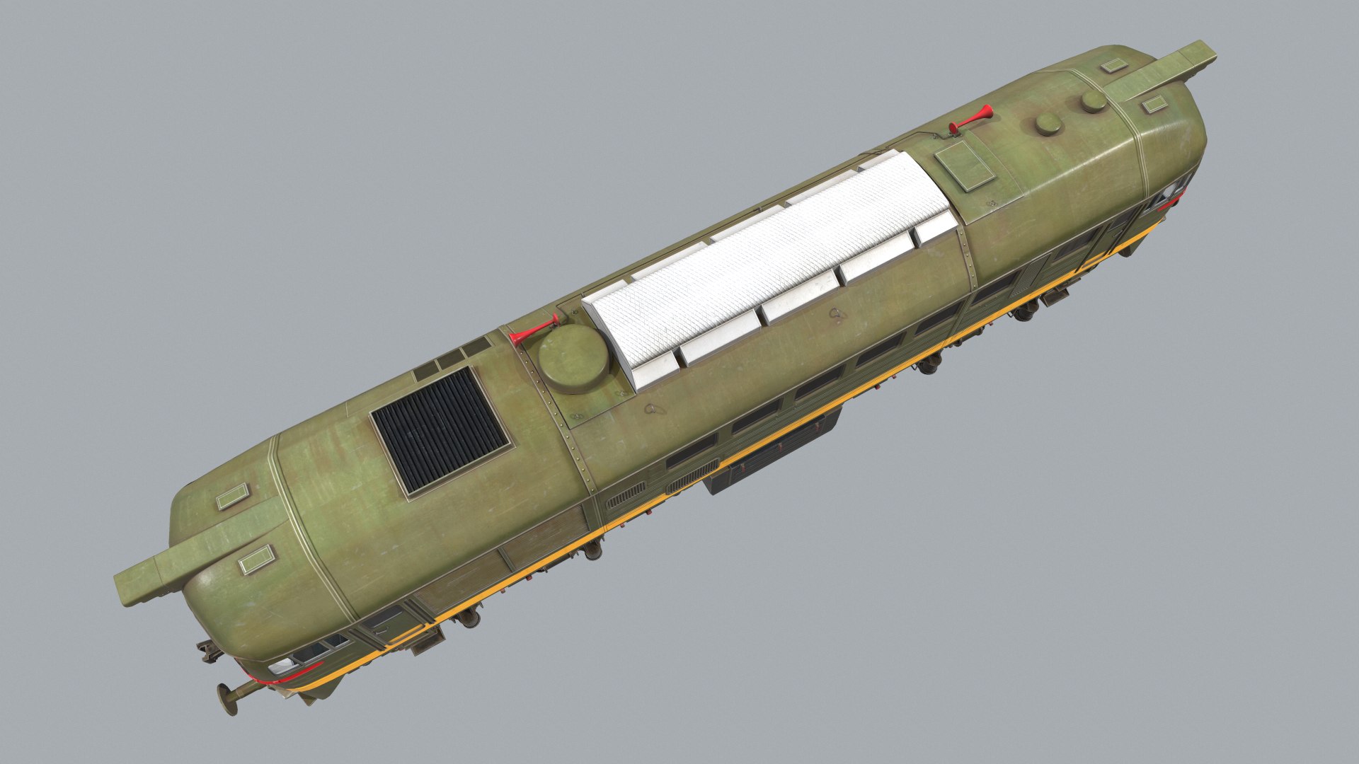K62 M62 Diesel Locomotive 3D - TurboSquid 1988750
