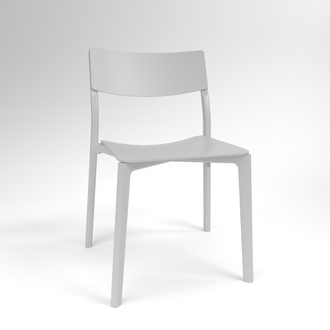 3D Interior Ikea Yan-inge Chair Model - TurboSquid 1245746