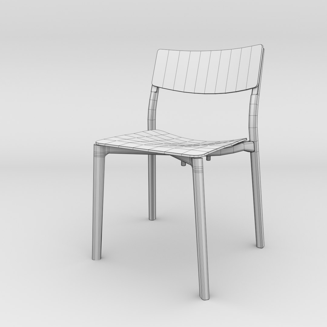 3D Interior Ikea Yan-inge Chair Model - TurboSquid 1245746