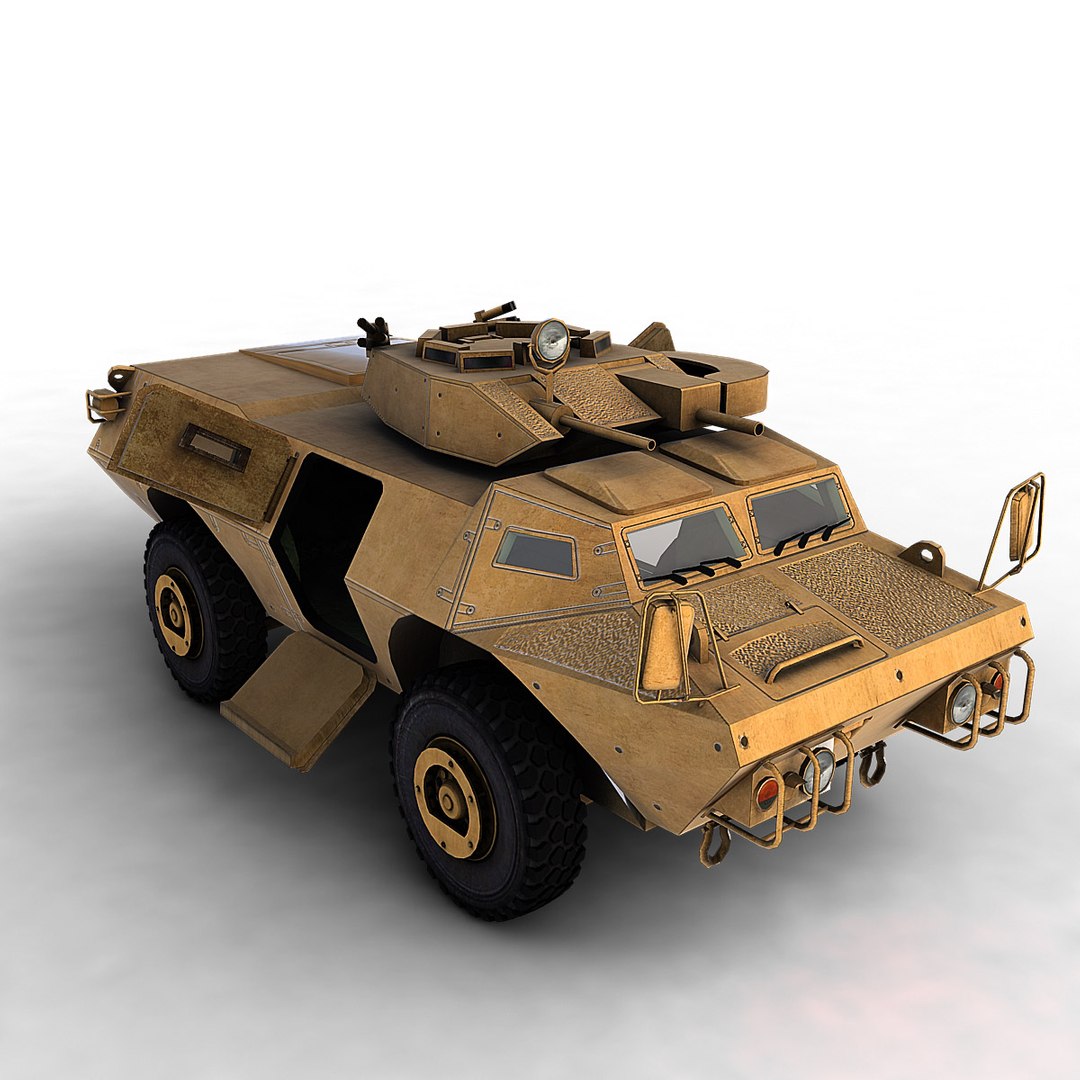 M1117 Vehicle 3d Model