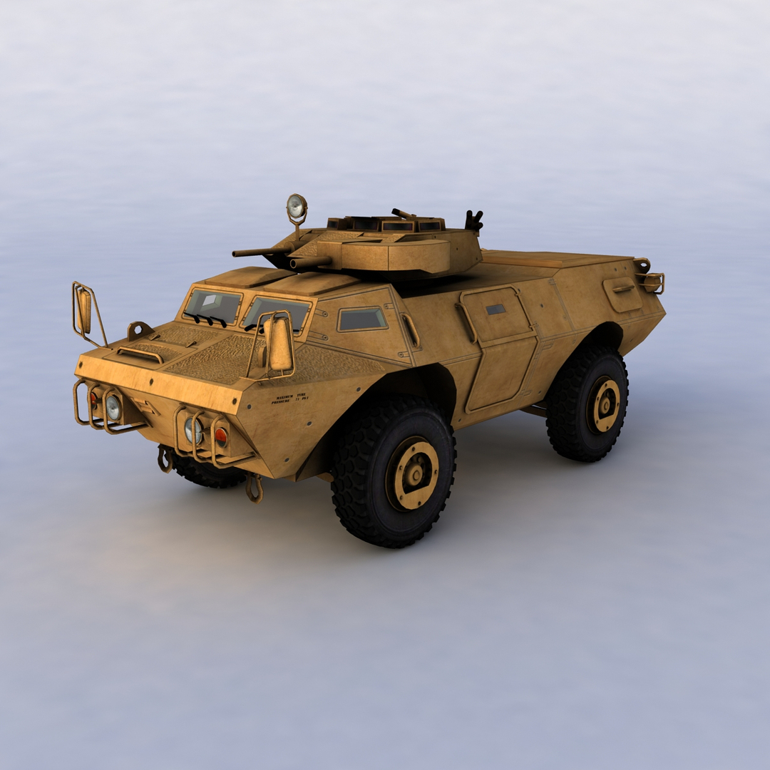 M1117 Vehicle 3d Model