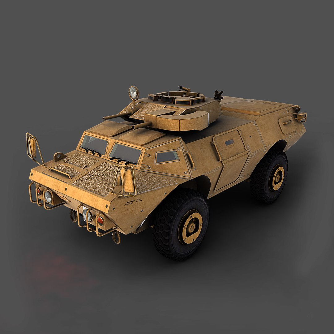 M1117 Vehicle 3d Model