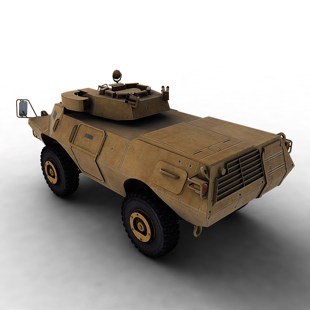 m1117 vehicle 3d model
